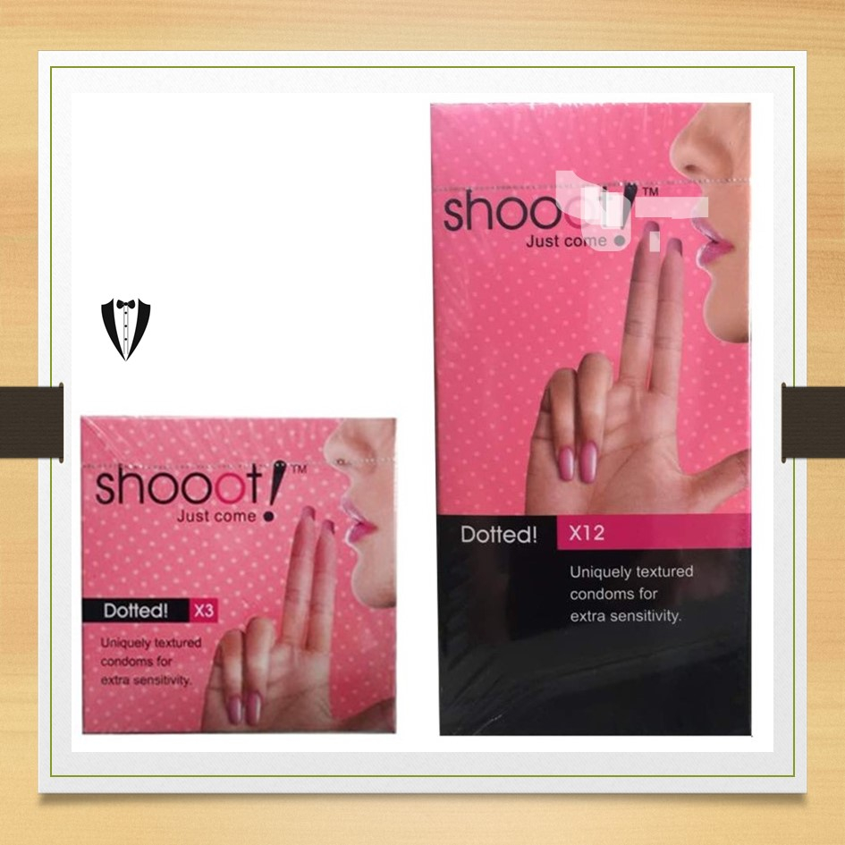 [EXP: 2025] SHOOT SHOOOT! DOTTED CONDOM (3'S / 12'S) | Shopee Malaysia