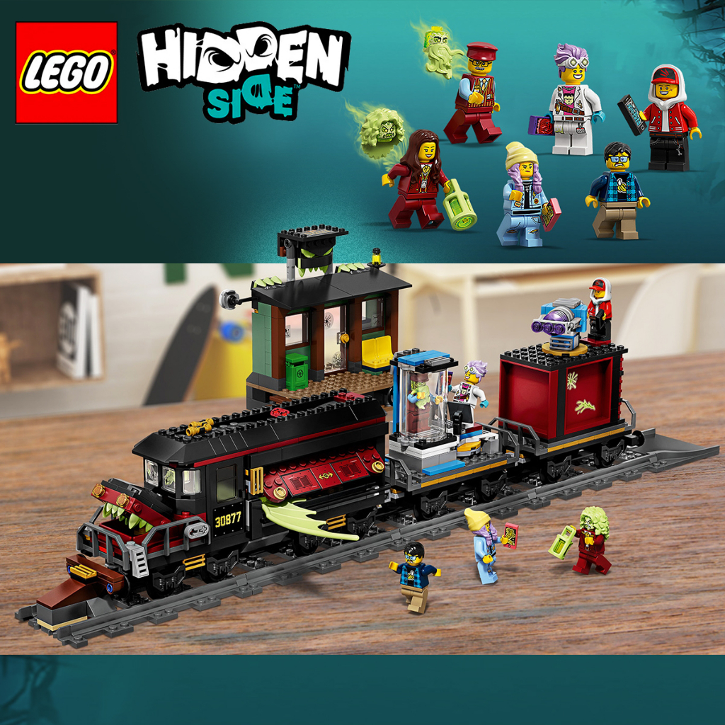 (BrickBoy) 70424 LEGO HIDDEN SIDE Ghost Train Express | Shopee Malaysia