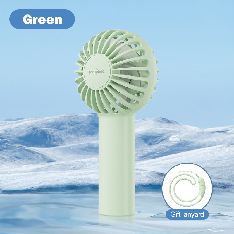 GOOJODOQ 3 Speed Powerful Handheld USB Portable Mini Fan (3000mAh ...