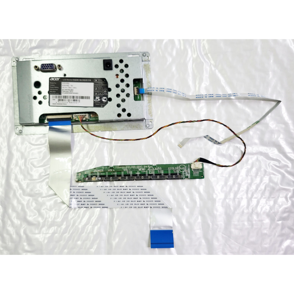 Original Acer S191HQL S191h Motherboard Mainboard PCV Board Display ...