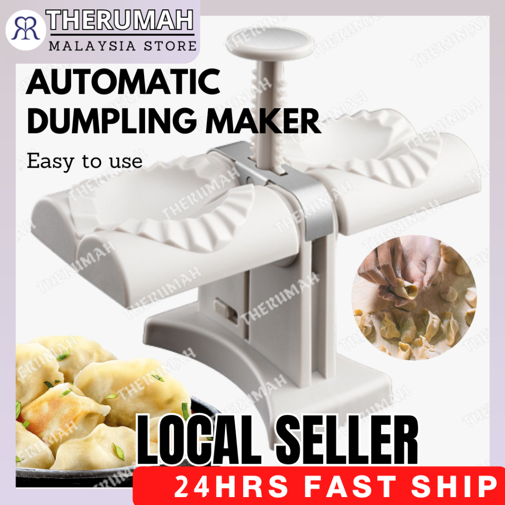 NEW!! Automatic Dumpling Skin Dough Pressing Tool Machine Mould Pastry ...