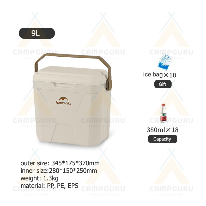Naturehike Antibacterial Cooler Box Outdoor Insulation Incubator 9L 13L 24L 33L portable ice ...