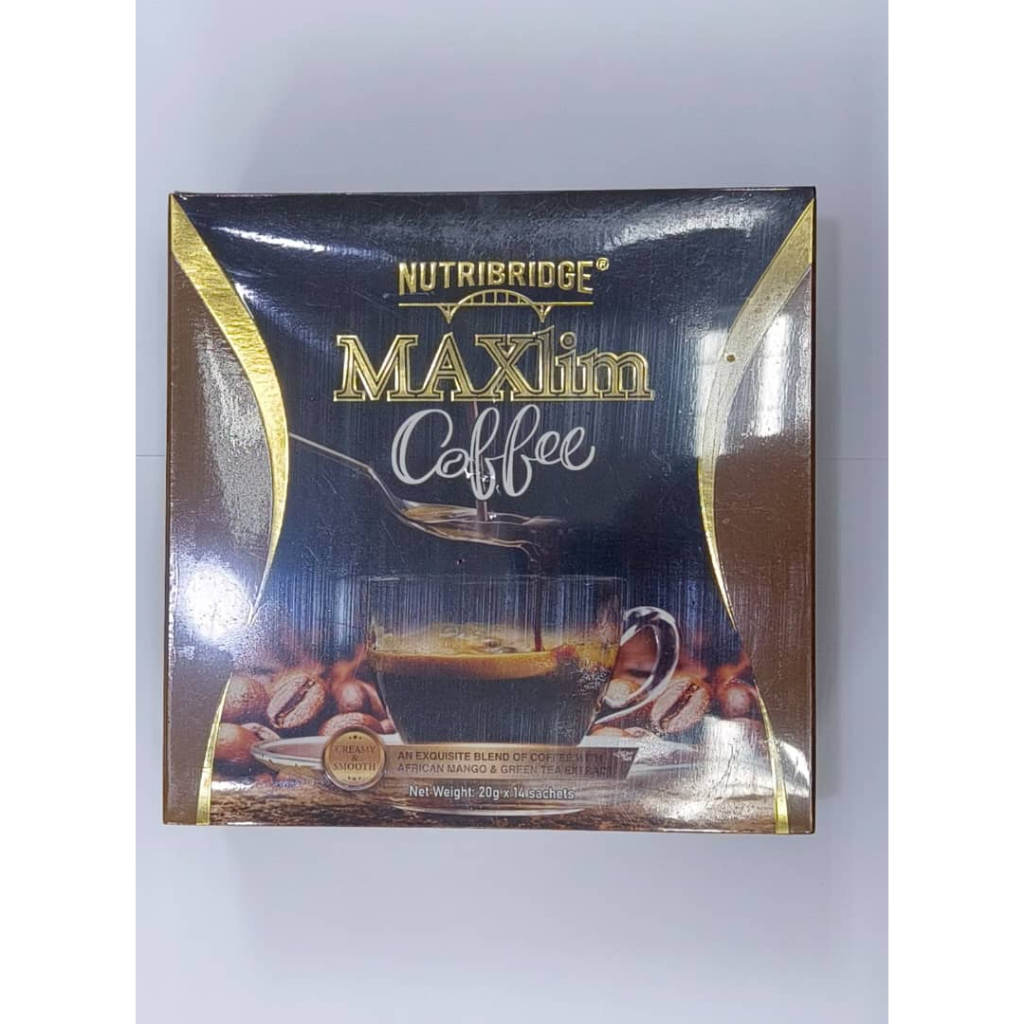 NUTRIBRIDGE MAXLIM COFFEE (20G x 14 SACHETS) - EXPIRY: 11/2025 | Shopee ...