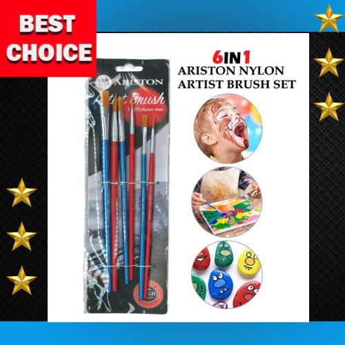 berus water colour/alat melukis/berus lukisan set/brush nylon set/berus ...