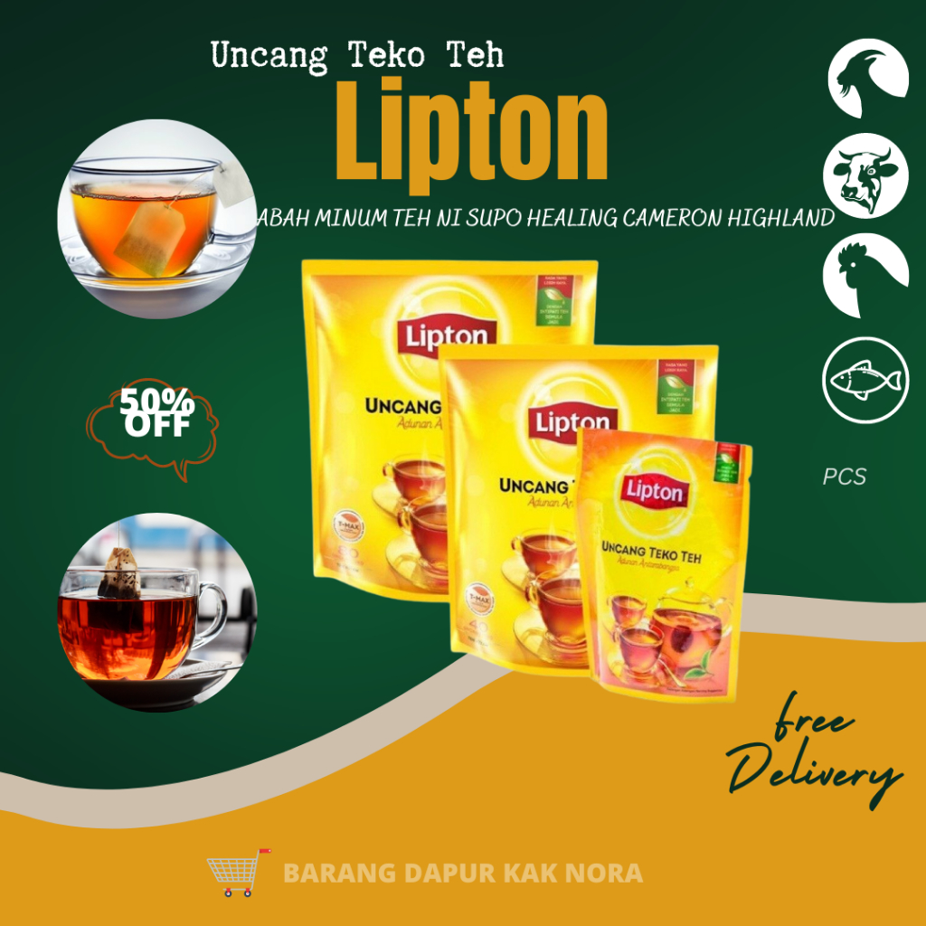 Uncang Teko Teh Lipton (20 Uncang) | Shopee Malaysia
