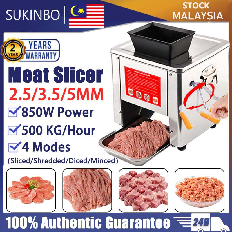 SUKINBO 2.5mm Blade Multifunctional Meat Slicer Meat Cutter Meat ...