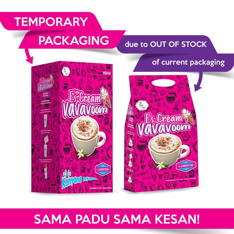 Coffee Es-Cream Vavavoom 3 pack | Shopee Malaysia