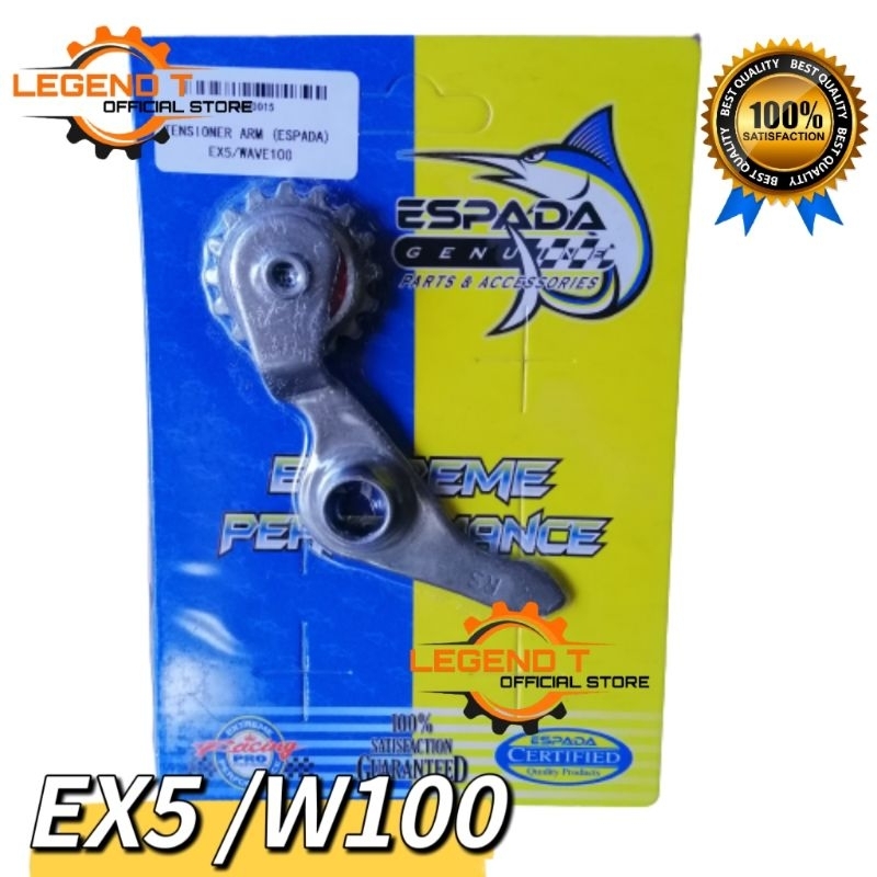 ESPADA tensioner EX5 Dream / WAVE100 tensioner arm with ROLLER set (LEGEND T) | Shopee Malaysia