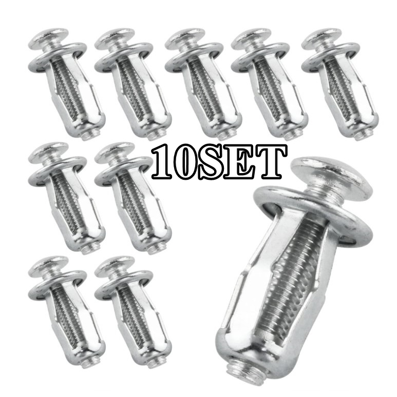 10PCS Nat KelopakM4 M5 M6 Petal Nut Jack Nut Rivet Lock Nut Expansion ...