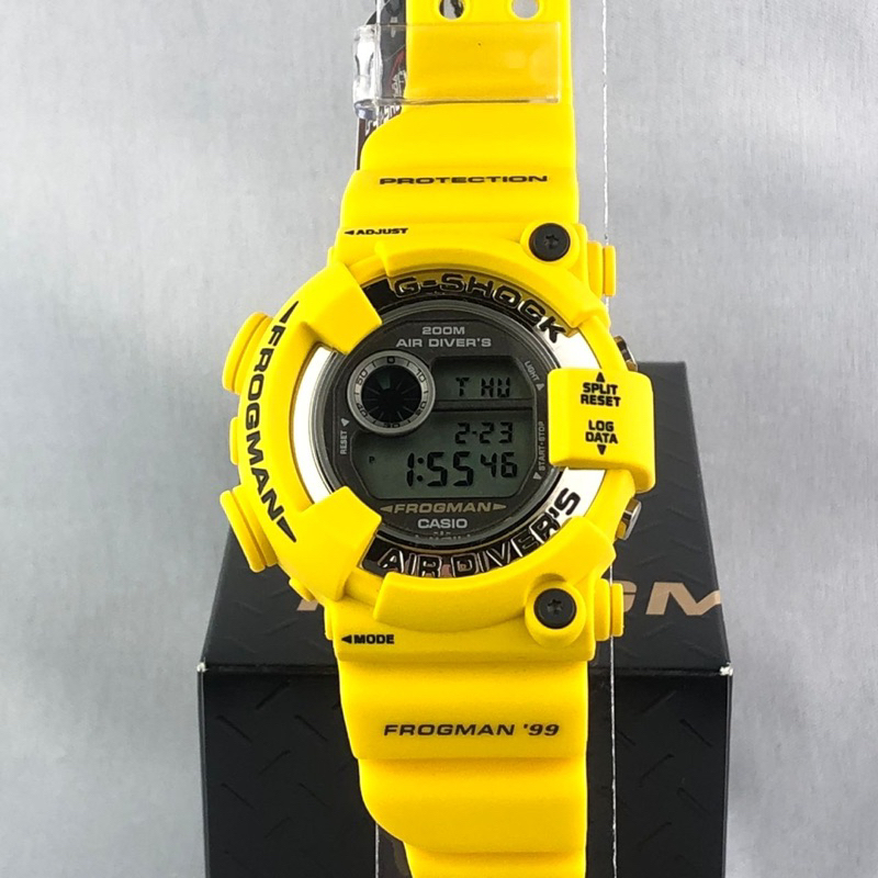 CASIO G-Shock Digital 'Yellow' Frogman 1999 DW-8250YU-9T | Shopee Malaysia