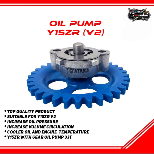 RACING OIL PUMP YAMAHA Y15 Y15ZR V2 / Y15 Y15ZR V2 OIL PUMP | Shopee ...