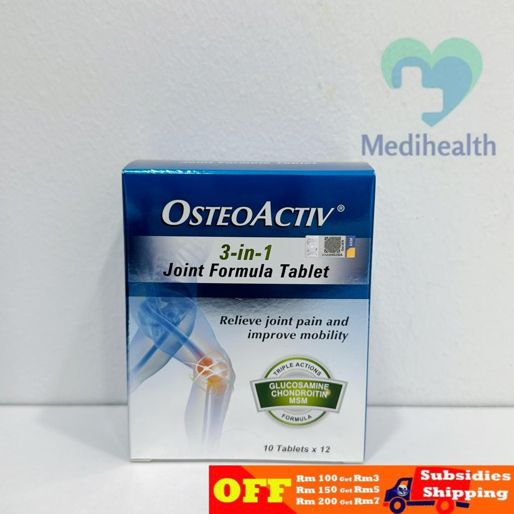 OsteoActiv 3-in-1 Joint Formula Tablet (120S) | Shopee Malaysia
