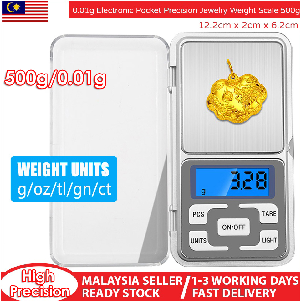 Penimbang Emas Mini Scale Timbang Mini Electric Digital Scale 0.01g ...