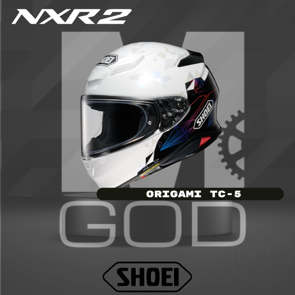 NXR2-ORI-TC5 SHOEI NXR2 ORIGAMI (TC-5) SHOEI Z-8 ORIGAMI (TC-5 ...