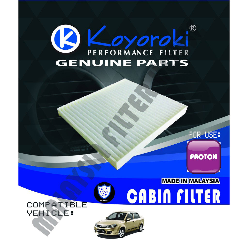 PROTON BLM FLX(SANDEN-DROP IN TYPE) PENAPIS CABIN FILTER RMB-897057-C ...