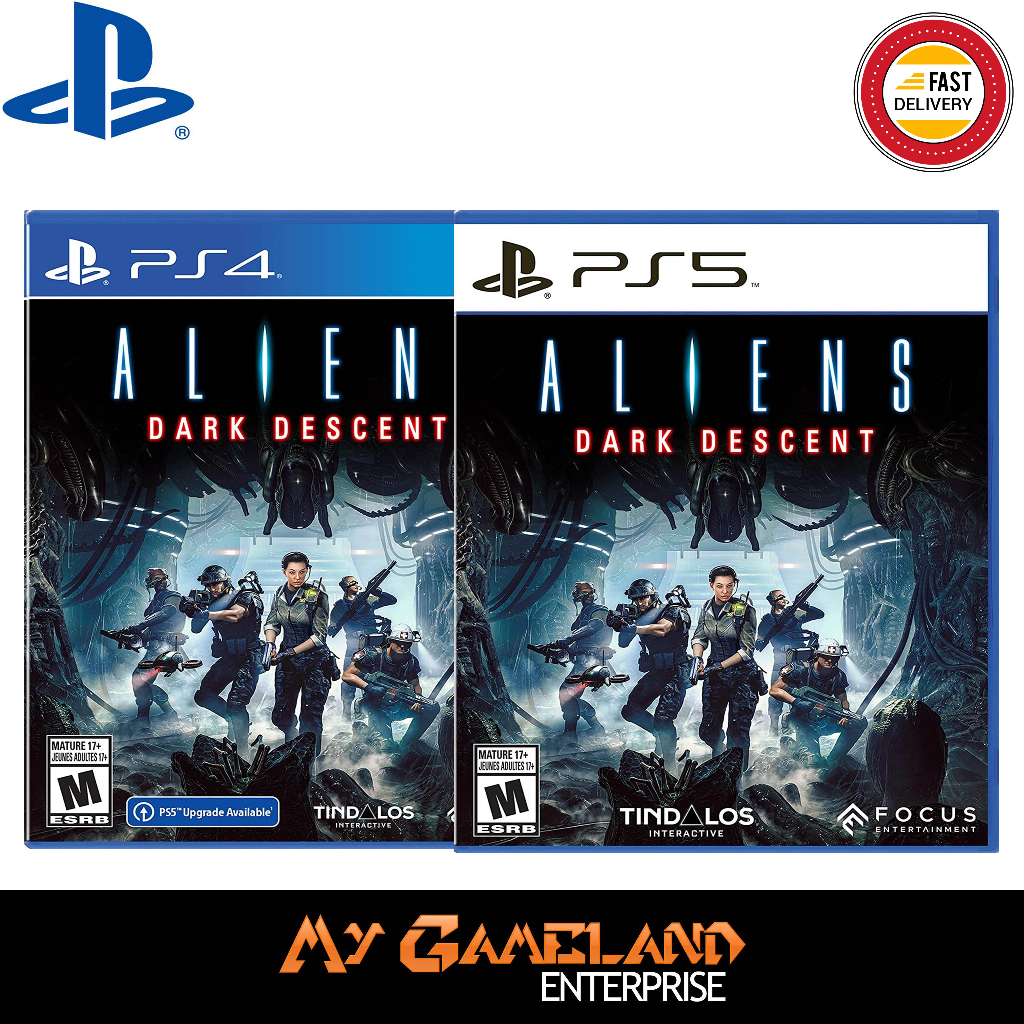 PS4 / PS5 Aliens Dark Descent (R3)(English/Chinese)(BRAND NEW) | Shopee ...