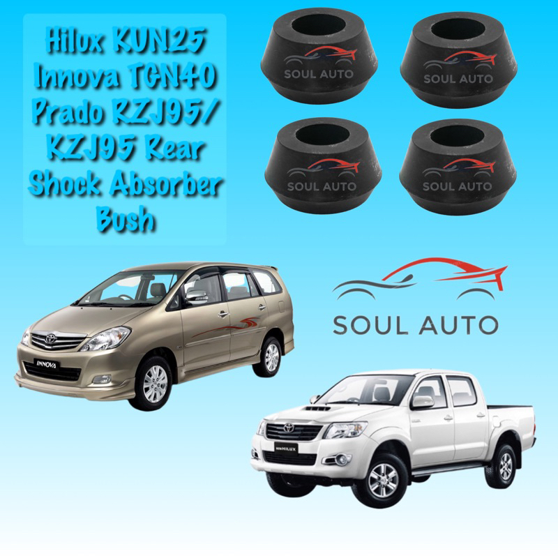 Toyota Hilux Vigo KUN25 KUN26 Innova TGN40 Prado RZJ95 Rear Shock ...