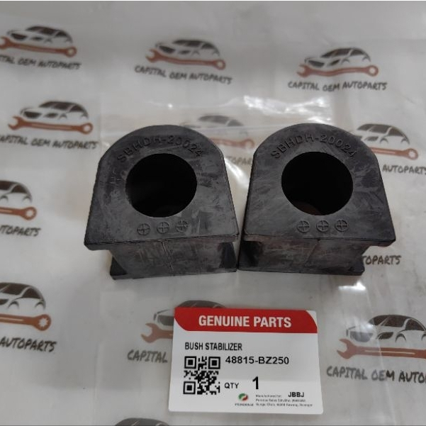 (ORIGINAL) PERODUA MYVI 2018 FRONT STABILIZER BAR BUSH (1 pair) 48815 ...