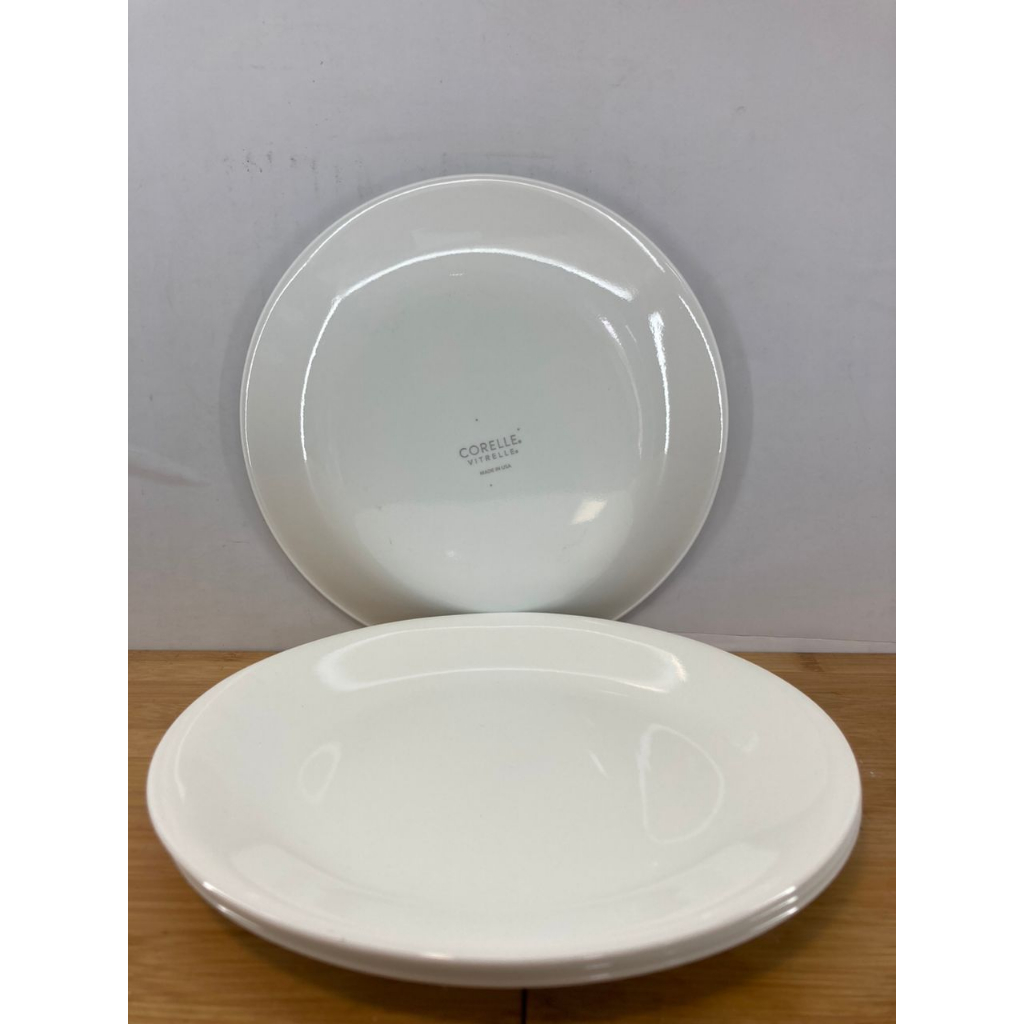 Corelle Winter Frost White (Luncheon Plate 4pcs) | Shopee Malaysia