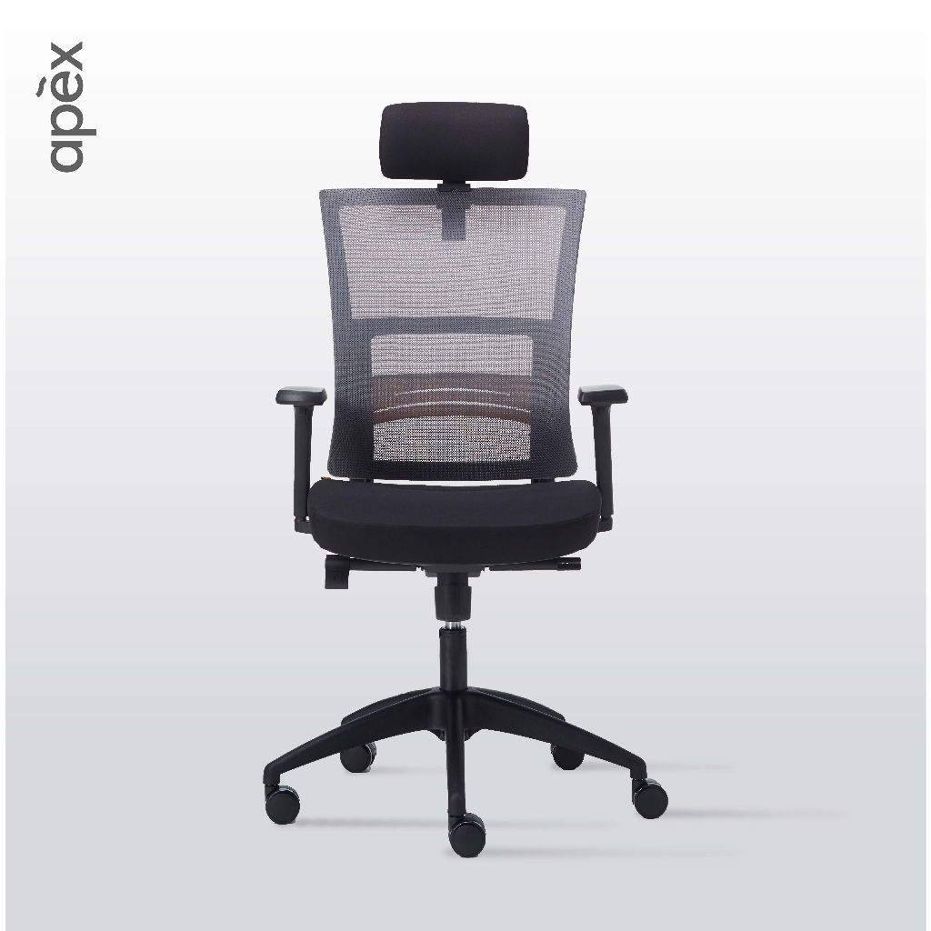 APEX Ergonomic Office/Kerusi pejabat/Home Chair The One Series Mesh Highback Chair | Shopee Malaysia