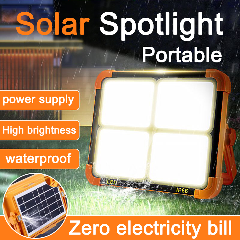 lampu solar led light LED Work Lamp 100w Solar light outdoor lighting ...