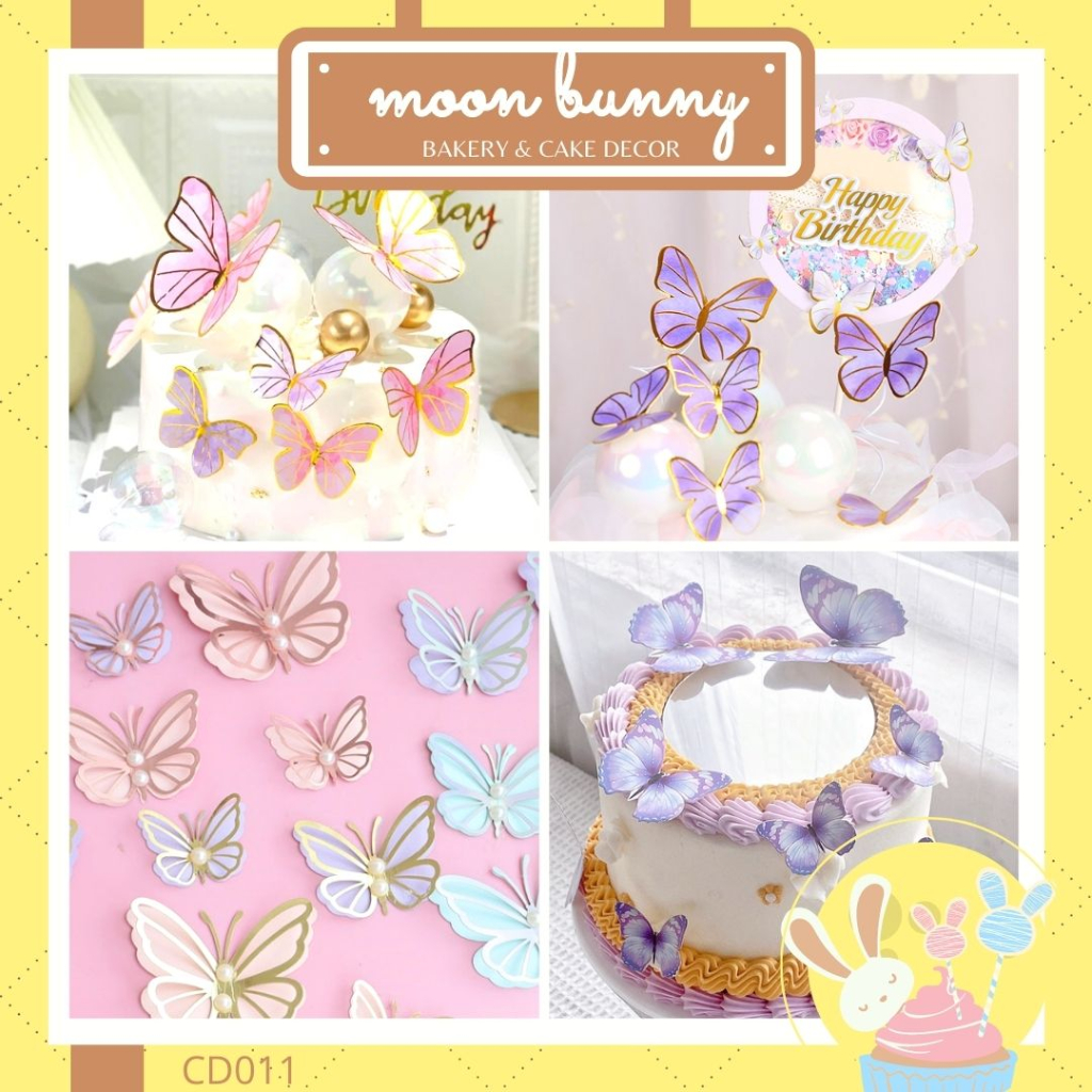 Butterfly Cake Topper Butterfly Cake Decoration Butterfly Topper Cake ...