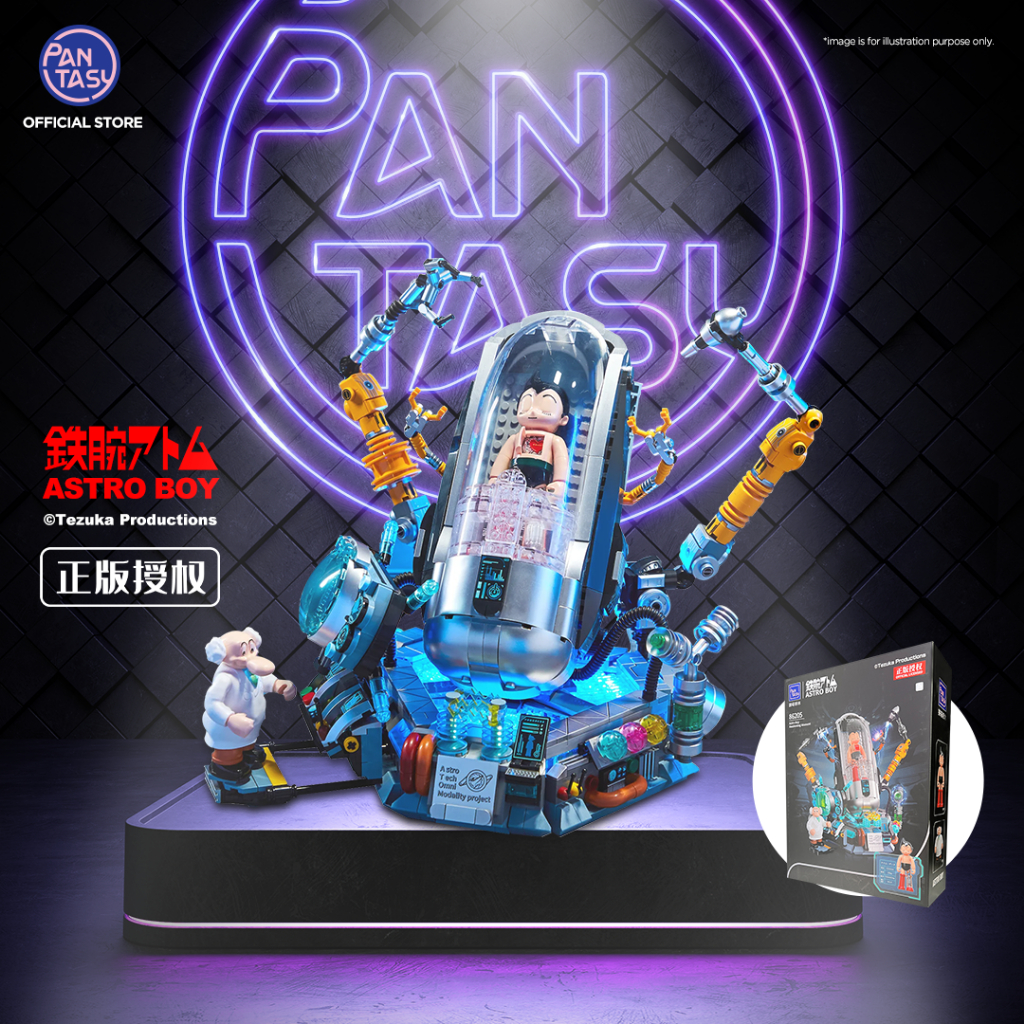 PANTASY Astro Boy Awakening Moment l Light Kit Building Block l 1,500 ...