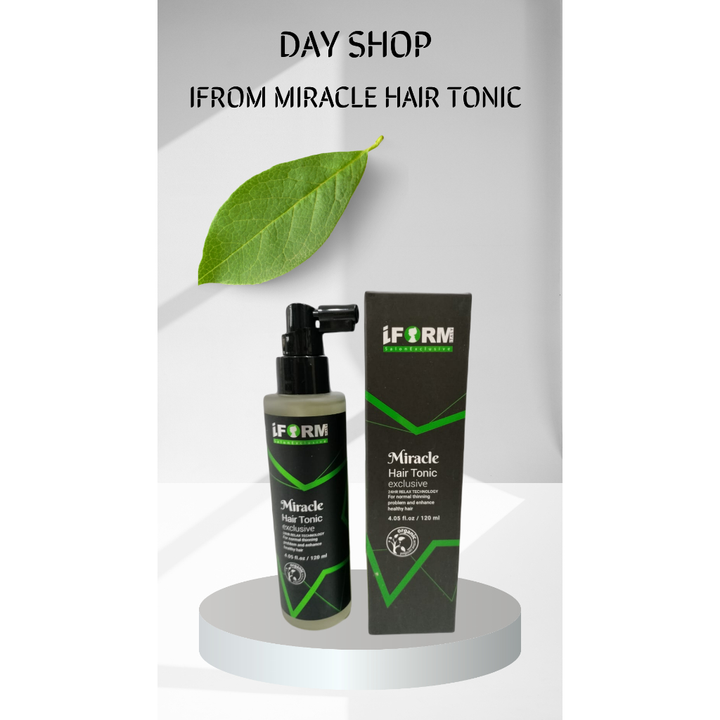 10%Cash Back Hair Loss IFORM Miracle Hair Tonic 120ml | Shopee Malaysia