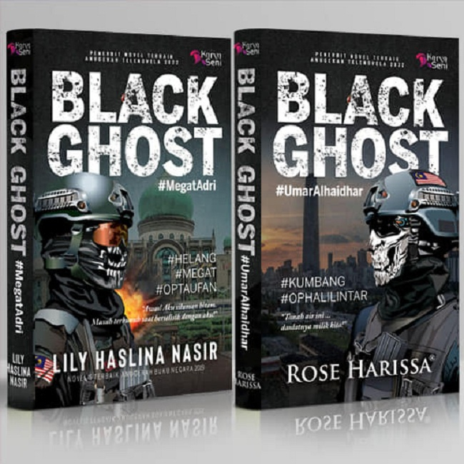 KOMBO BLACK GHOST: Rose Harissa, Lily Haslina | Shopee Malaysia