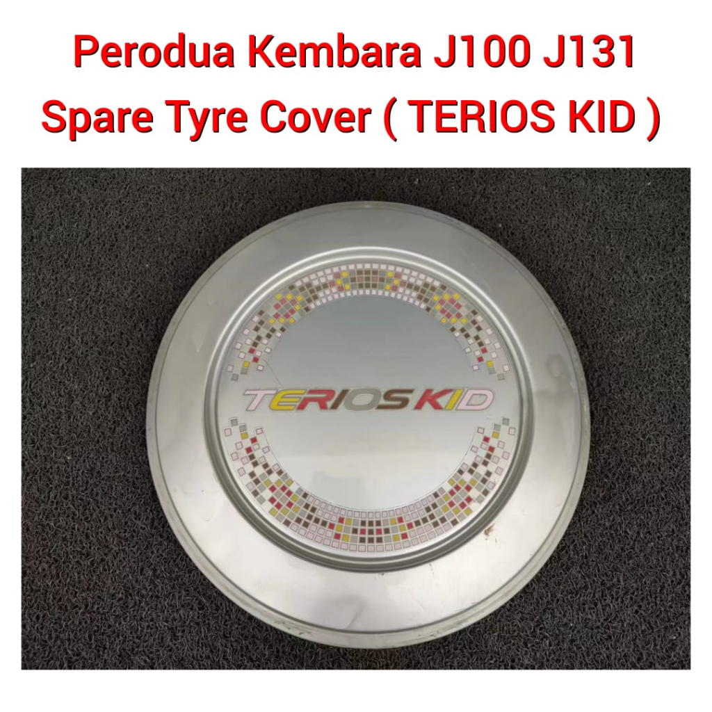 Perodua Kembara J100 J131 Rear Bonnet Spare Tyre Cover ( TERIOS KID ...