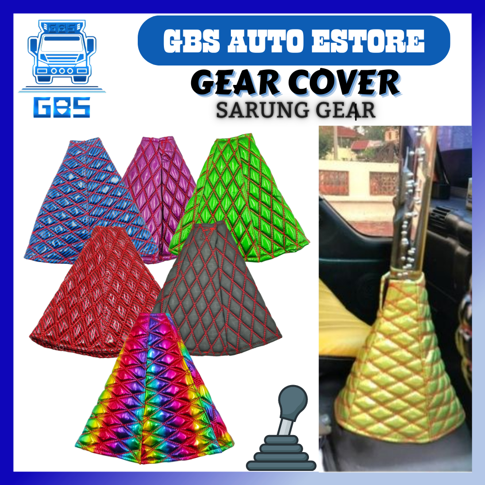 GBS Truck Lori Gear Cover Sarung Gear Dust Cover Gear Knob Cover ...