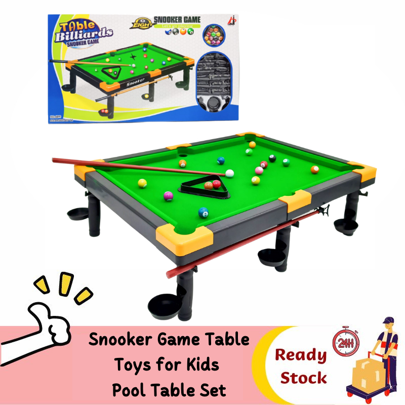 Snooker Game Table Toys for Kids Billiards Game BIG SIZE with plastic ...