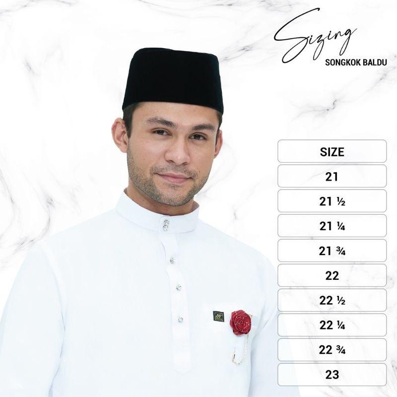 SONGKOK DEWASA BALDU HITAM BERKUALITI, RAYA, NIKAH, MAJLIS, SEKOLAH ...