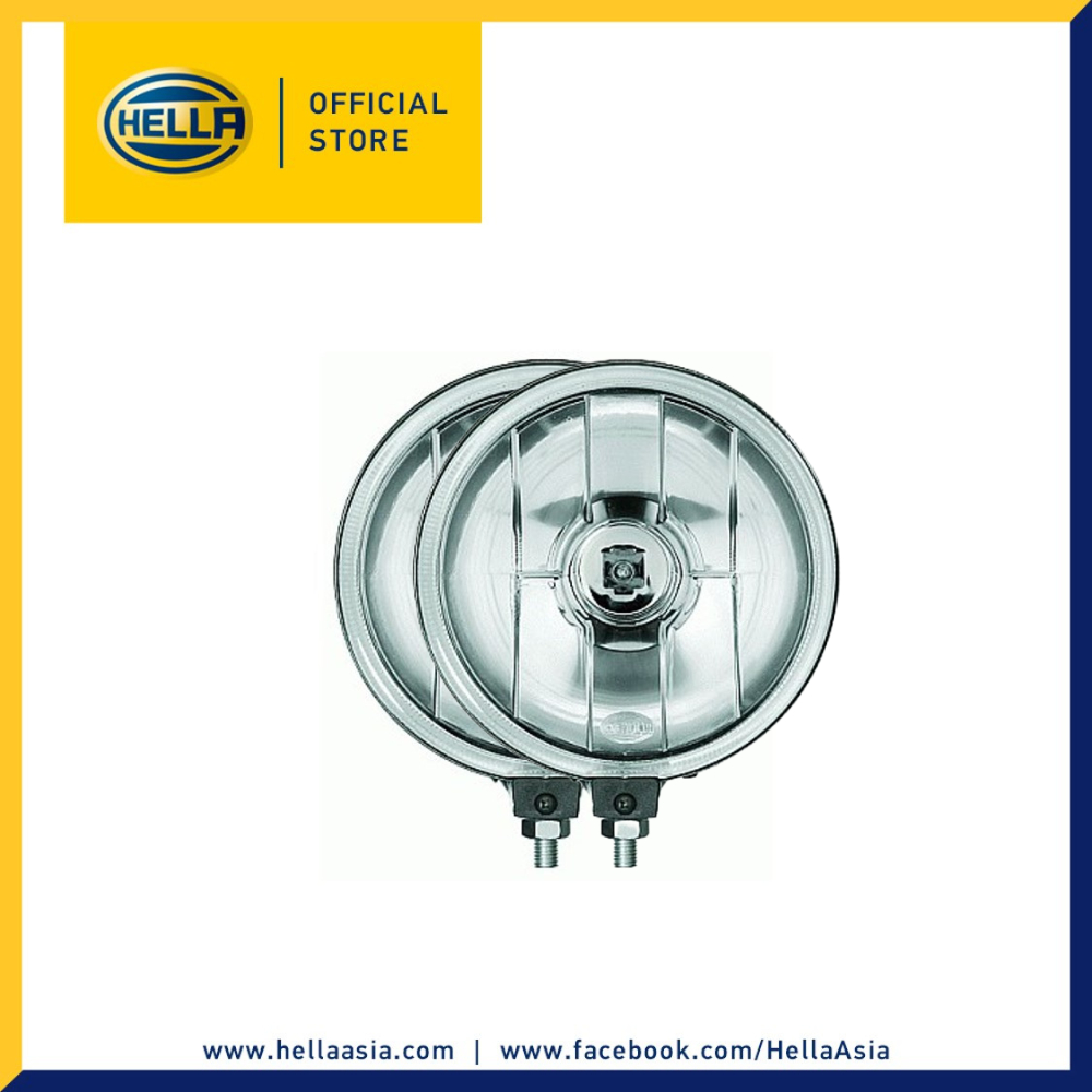 HELLA 500FF Series | Rally Lights 6" Inch Driving Lamp (1 pair) with H3 ...