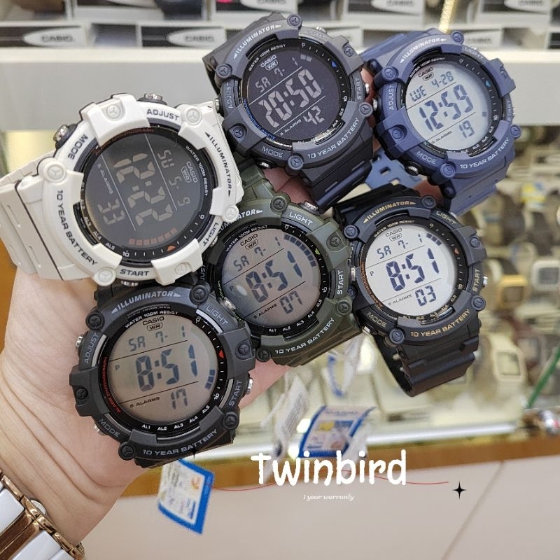 🎏Casio AE-1500WH Series model digital watch AE-1500WH-1A AE-1500WH-8B ...