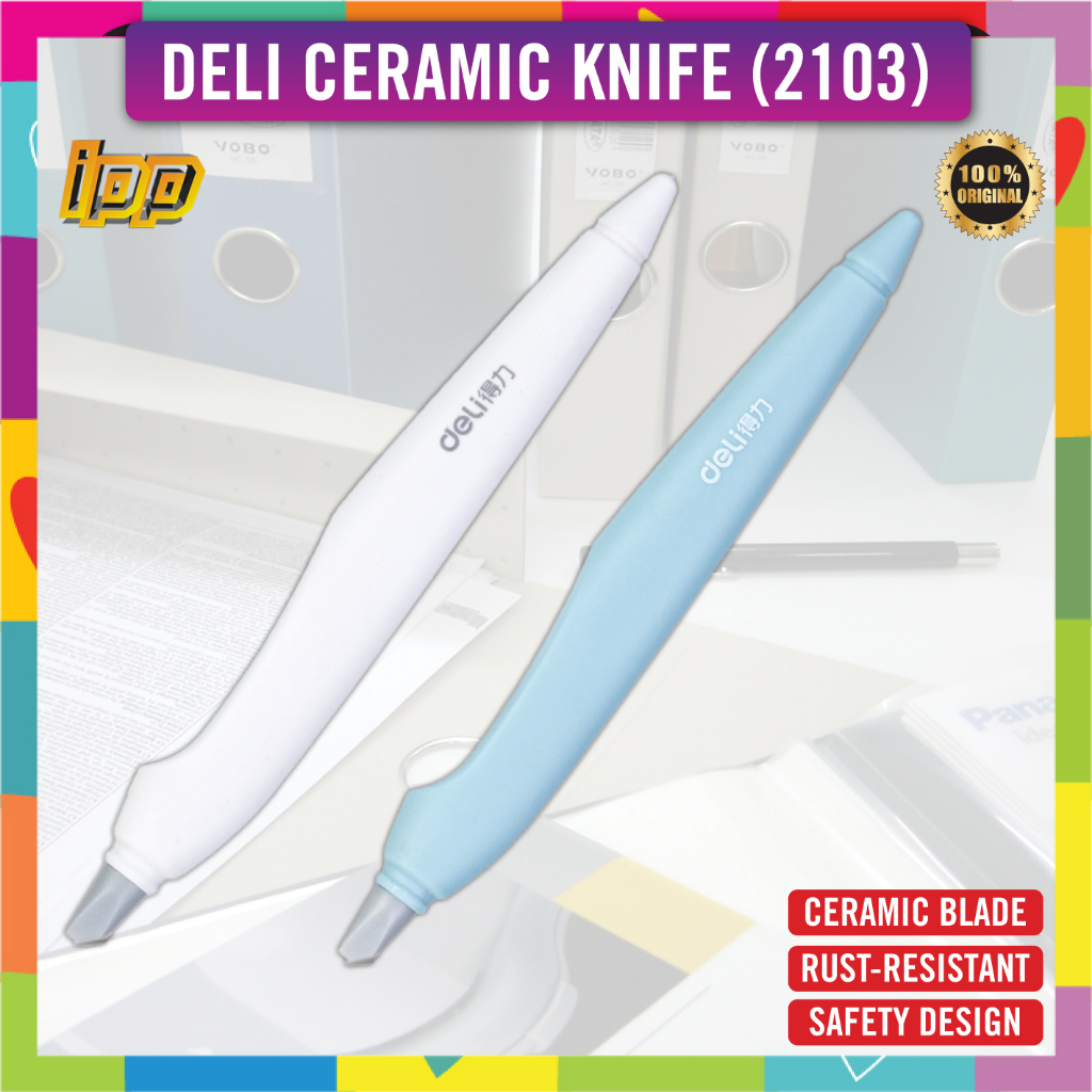 Deli Ceramic Blade Cutter / Ceramic Blade Rust-resistant (2103 ...