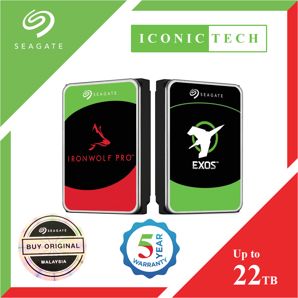 Seagate 6TB/8TB/10TB/12TB/14TB/16TB/18TB/20TB/22TB IronWolf Pro Seagate ...
