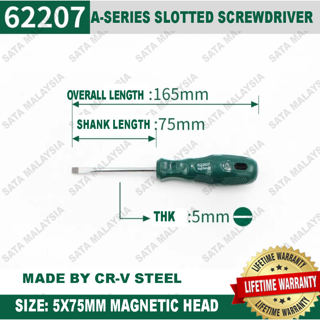 SATA A-Series Screwdriver Philips Screwdriver Slotted Screwdriver ...