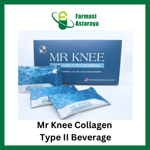 Mr Knee Collagen Type II Beverage 15's x 15g | Repair Joint & Cartilage ...
