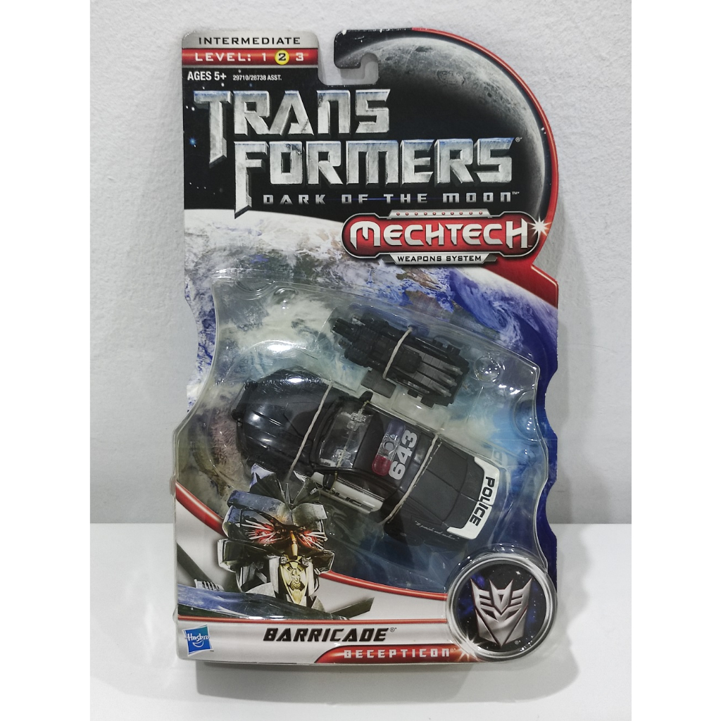 Transformers Dark of The Moon DOTM Mechtech Deluxe Barricade MISB ...