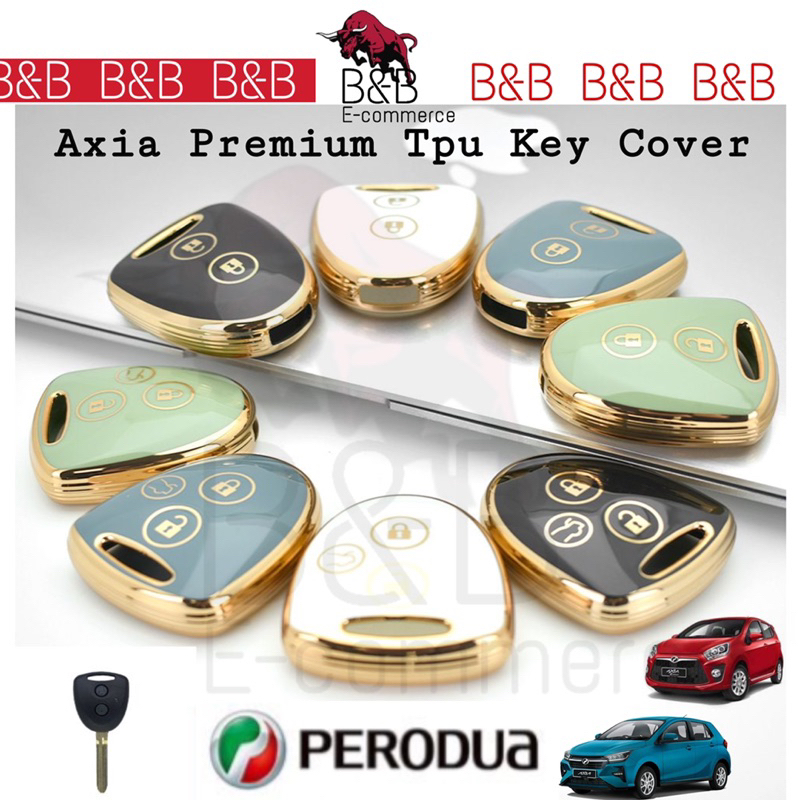 Premium TPU New Perodua Bezza AXIA 2023 G / AXIA 2014 GXTRA Car Key ...