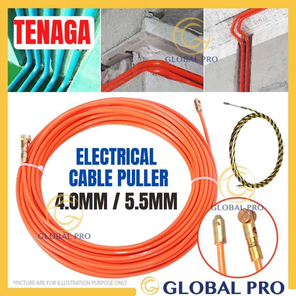 TENAGA 15 Meter Electrical Cable/Wire Puller 4.0@4.4mm/5.5mm/High ...