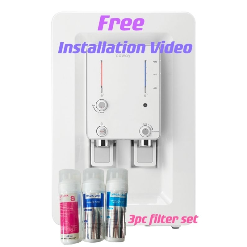 Alkaline filter set for Coway Villaem CHP-08AR/Villaem 2/Mach model ...