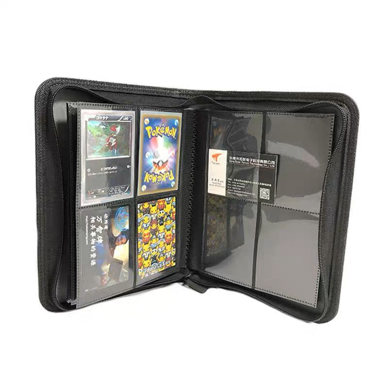 PU Leather Cards Album With Zip 160/360/480 / 2x2/ 3X3 /4X3 /Trading ...