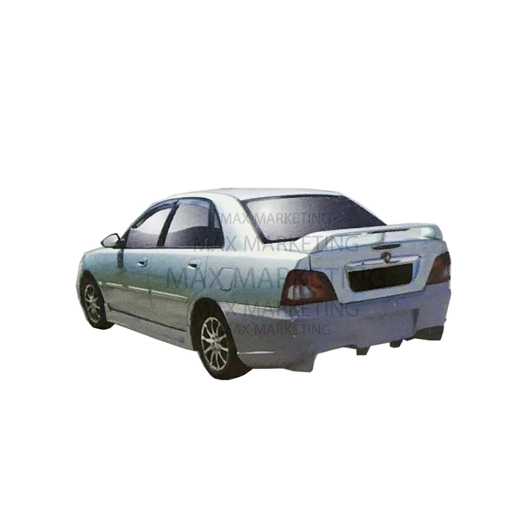 PROTON WAJA NEO R3 REAR BUMPER (FIBER GETAH ) SKIRT LIP BODYKIT ...
