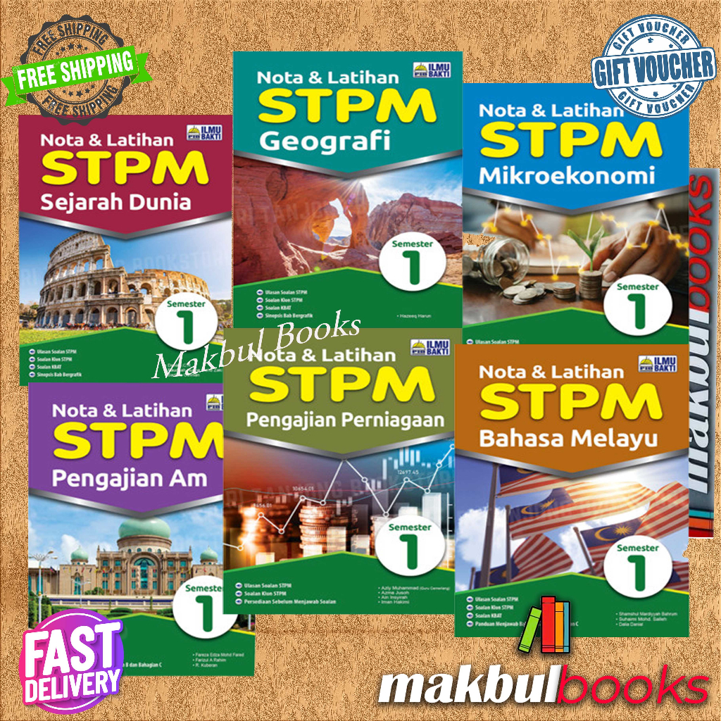 Ilmu Bakti Nota And Latihan Stpm Semester 1 Edisi Terbaru 2023