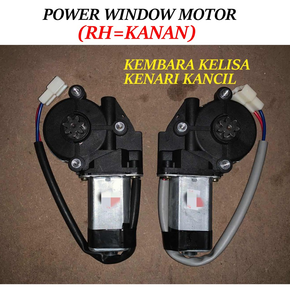 PERODUA KANCIL KELISA KENARI KEMBARA POWER WINDOW MOTOR 7 GEAR GIGI 12V ...