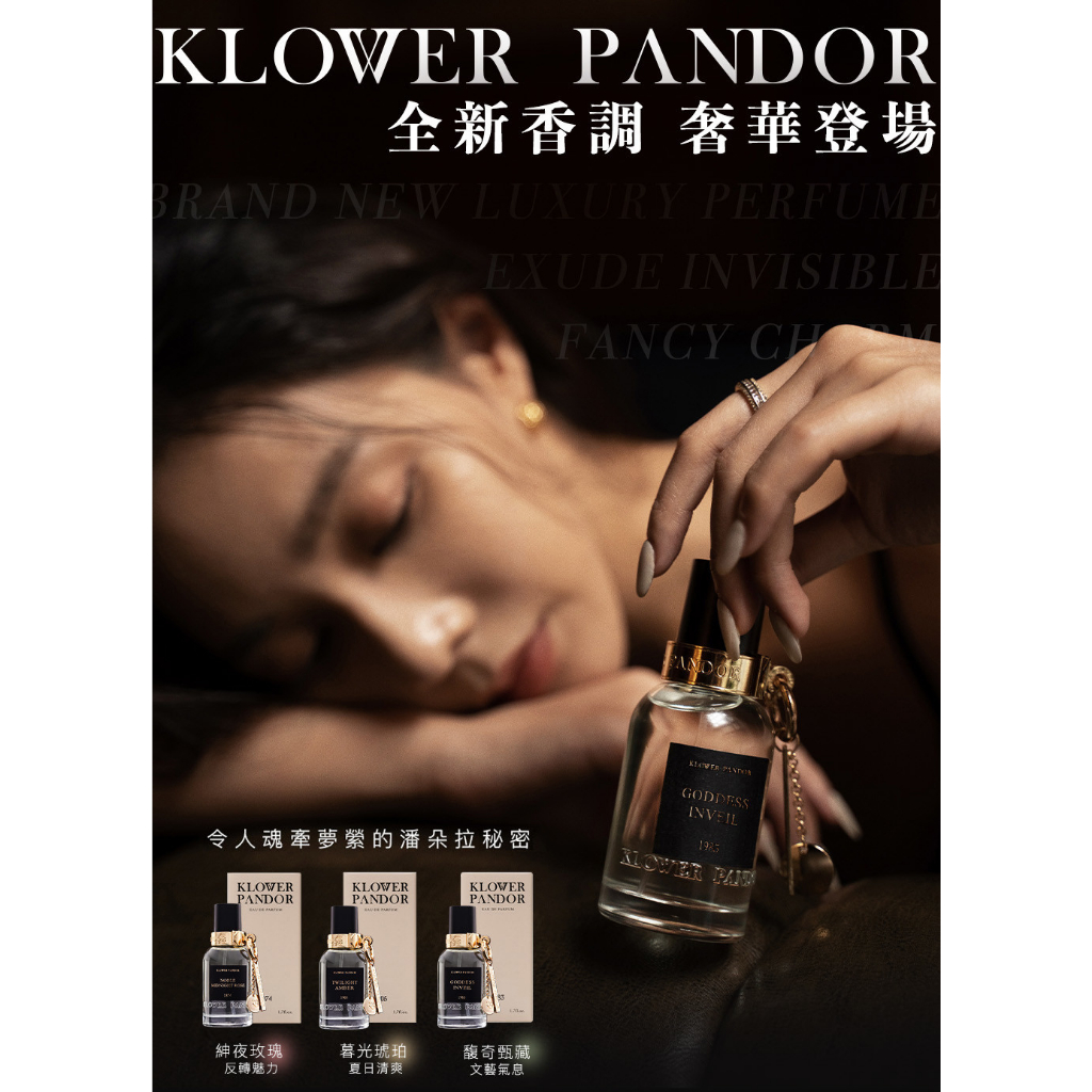 KLOWER PANDOR 50ml KP 潘朵拉記憶香水 KP記憶香氛 Perfume Fragrances for Men / Women ...