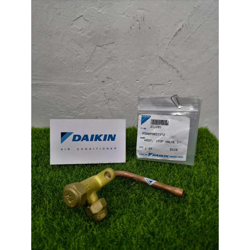DAIKIN Air Cond ASSY Flare / Stop Valve 2 Way 1/4" ( R22 ) | Shopee ...