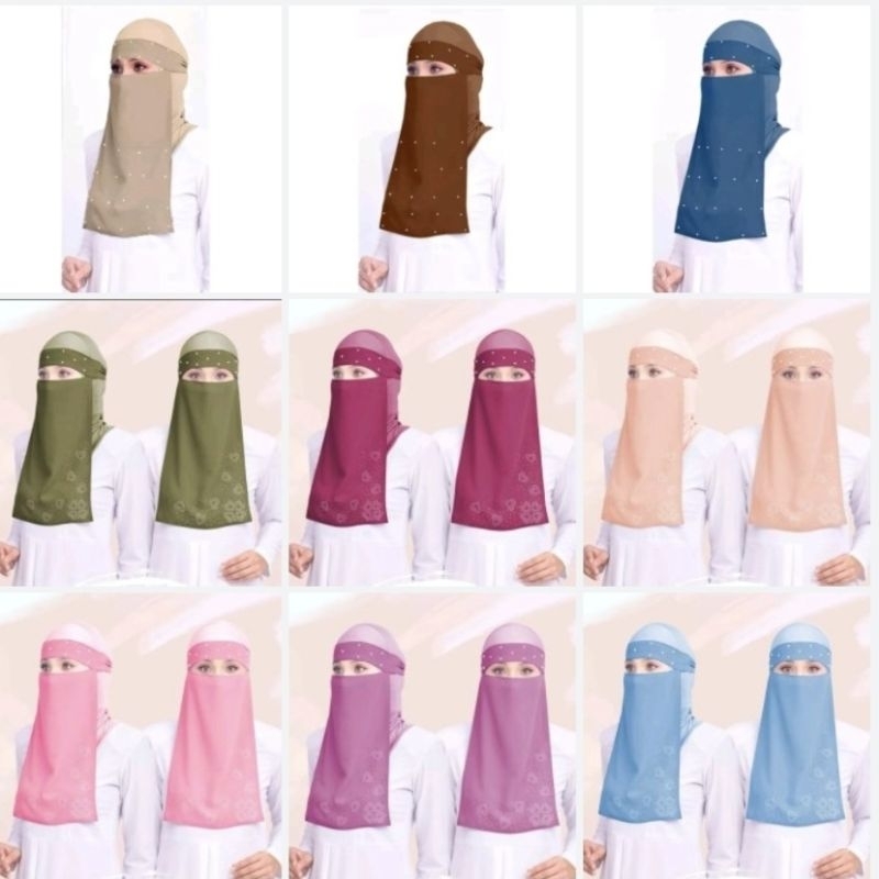 PURDAH NIQAB BLINK / NIKAH / BATU TABUR READY STOCK | Shopee Malaysia